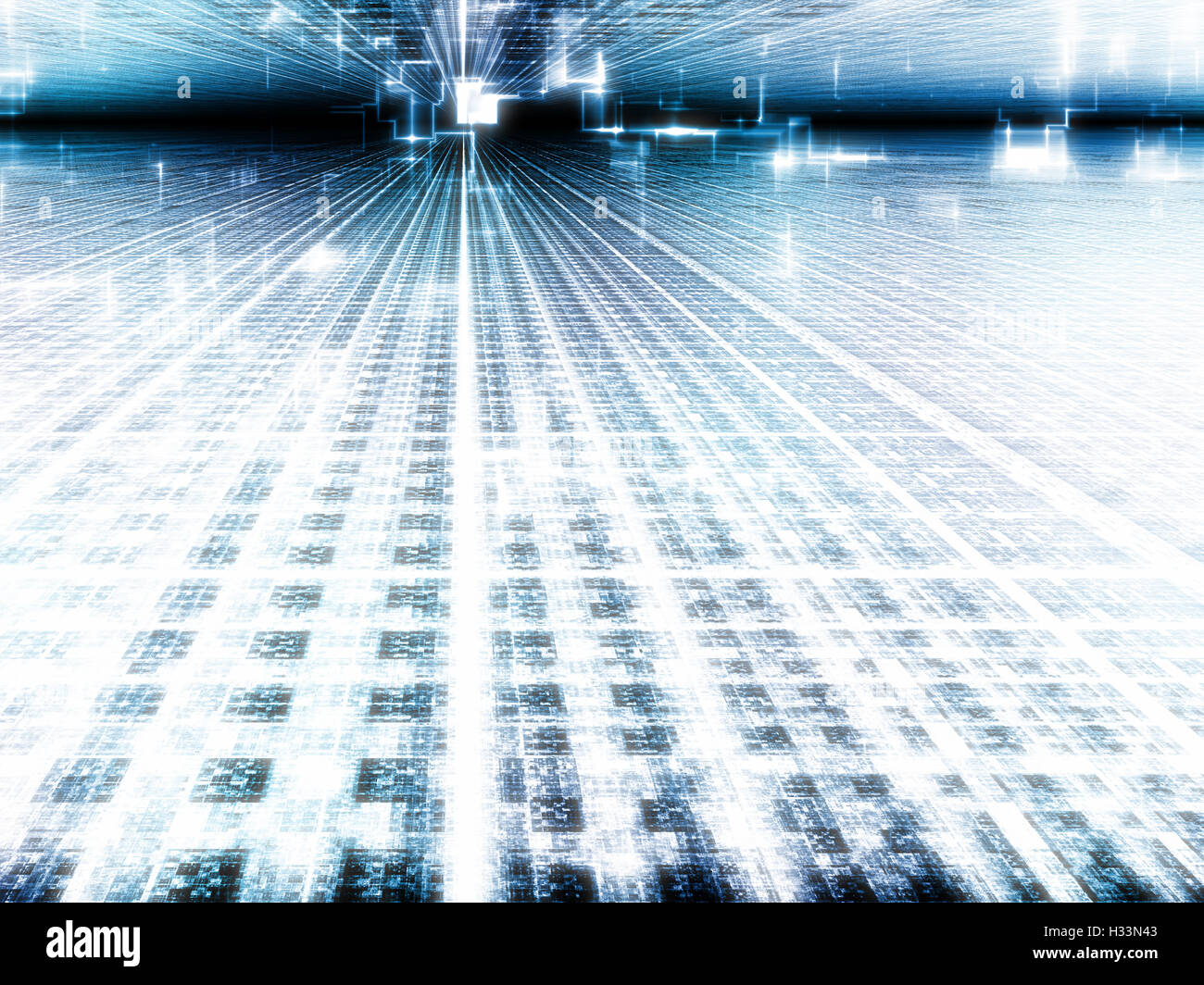 Abstract technology background digitally generated image Stock Photo ...