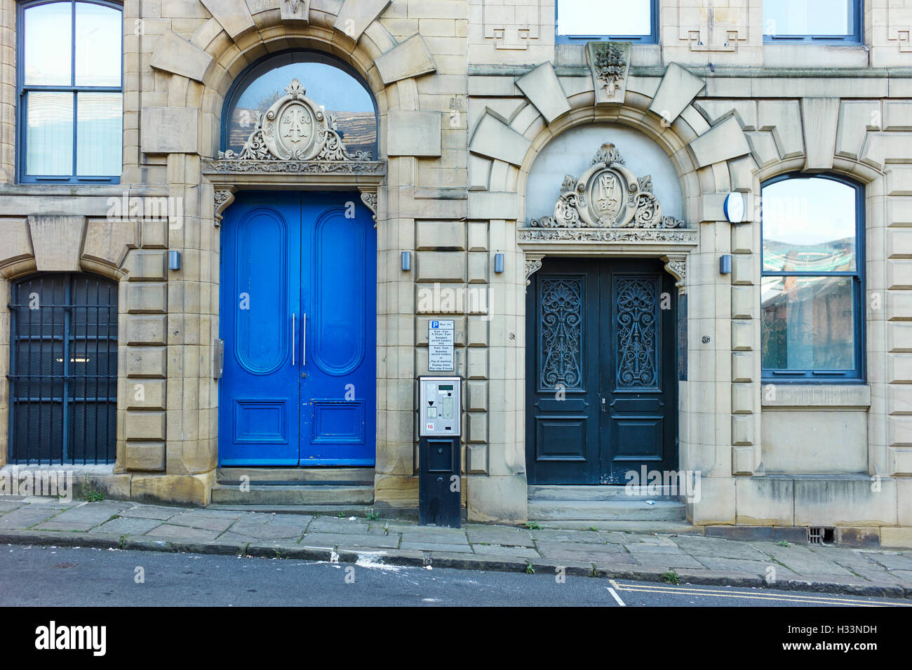 Two doors hi-res stock photography and images - Alamy