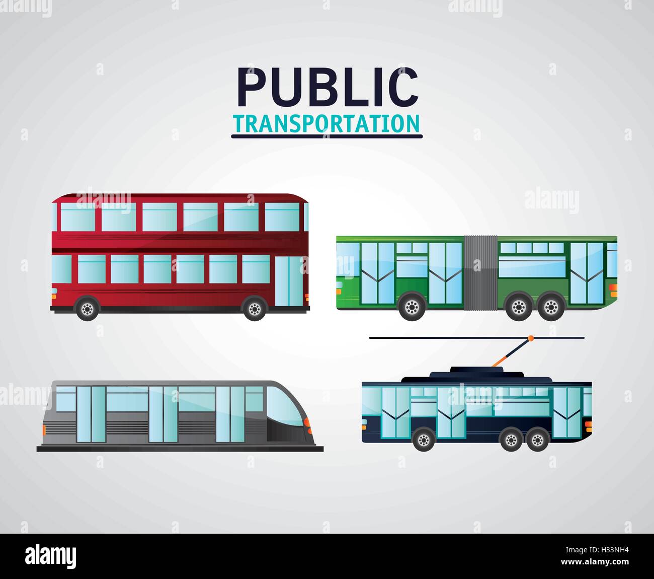 Public Transportation vehicles design Stock Vector Image & Art - Alamy