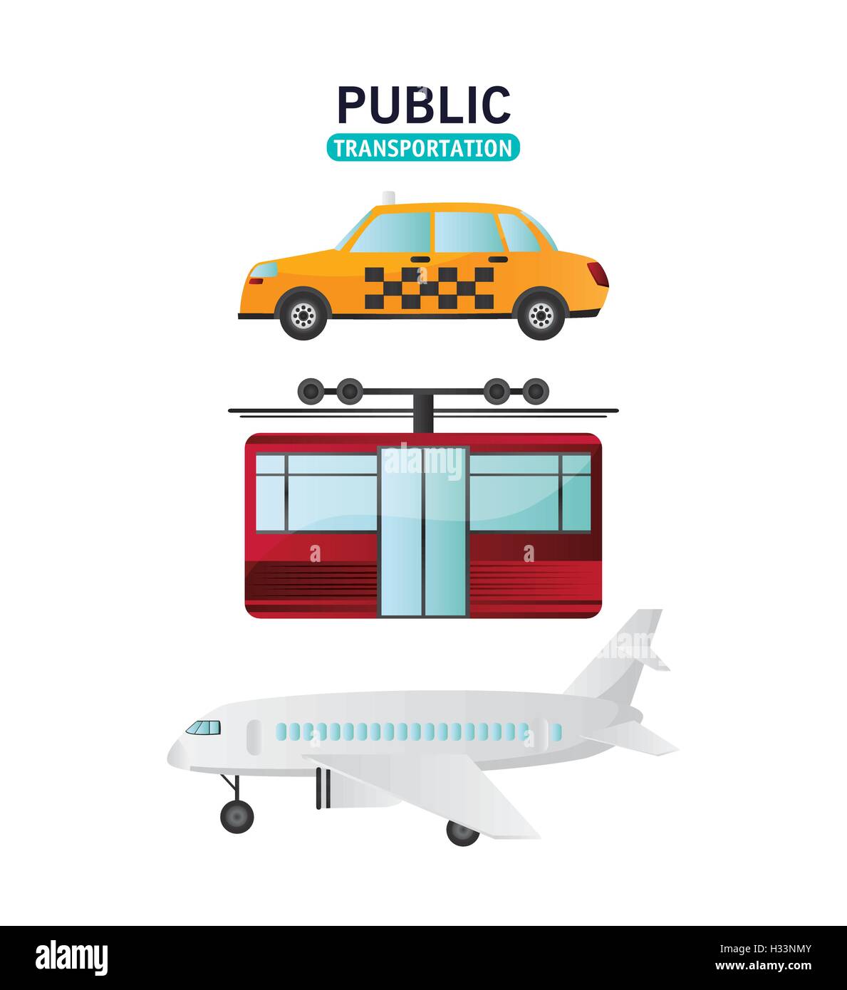 Public Transportation vehicles design Stock Vector Image & Art - Alamy