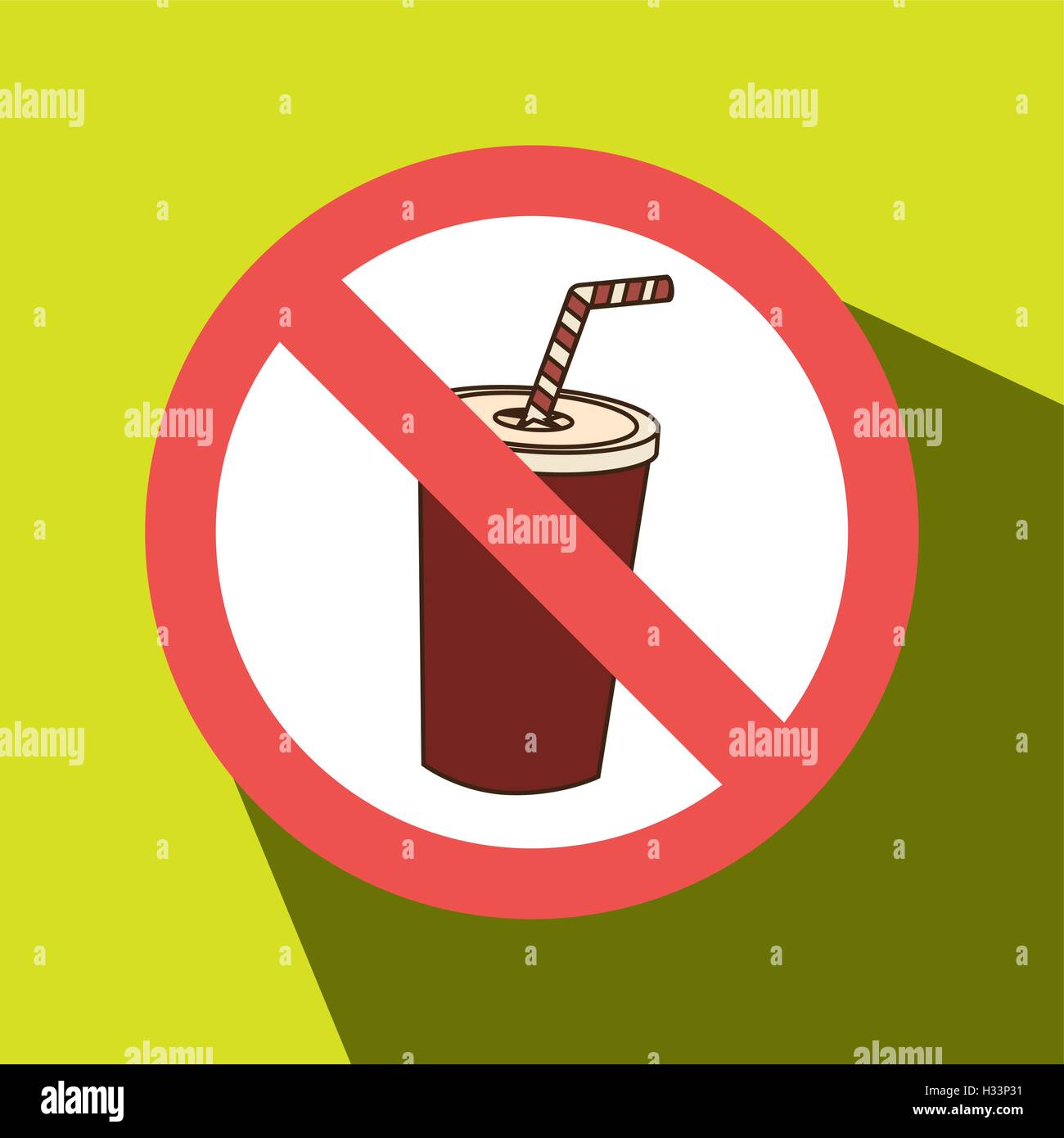Warning food foodstuff Stock Vector Images - Alamy