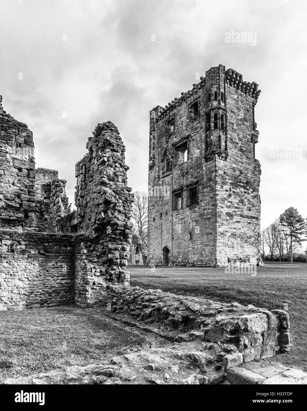 Ashby castle Black and White Stock Photos & Images - Alamy