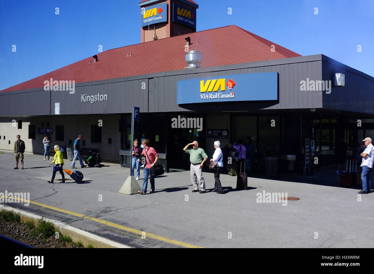 Kingston via rail station hi-res stock photography and images - Alamy