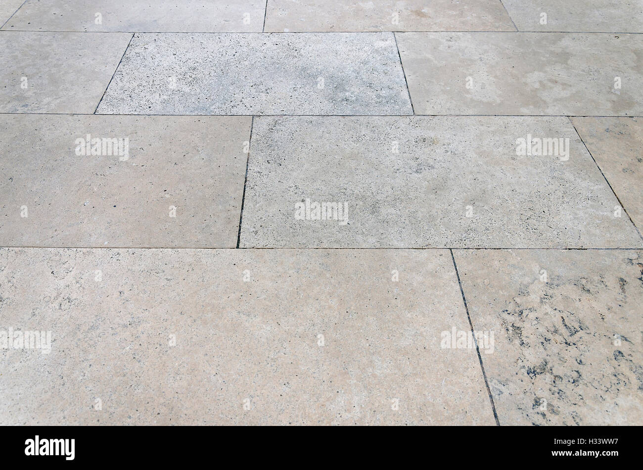 Tiles on the street. View from above Stock Photo - Alamy
