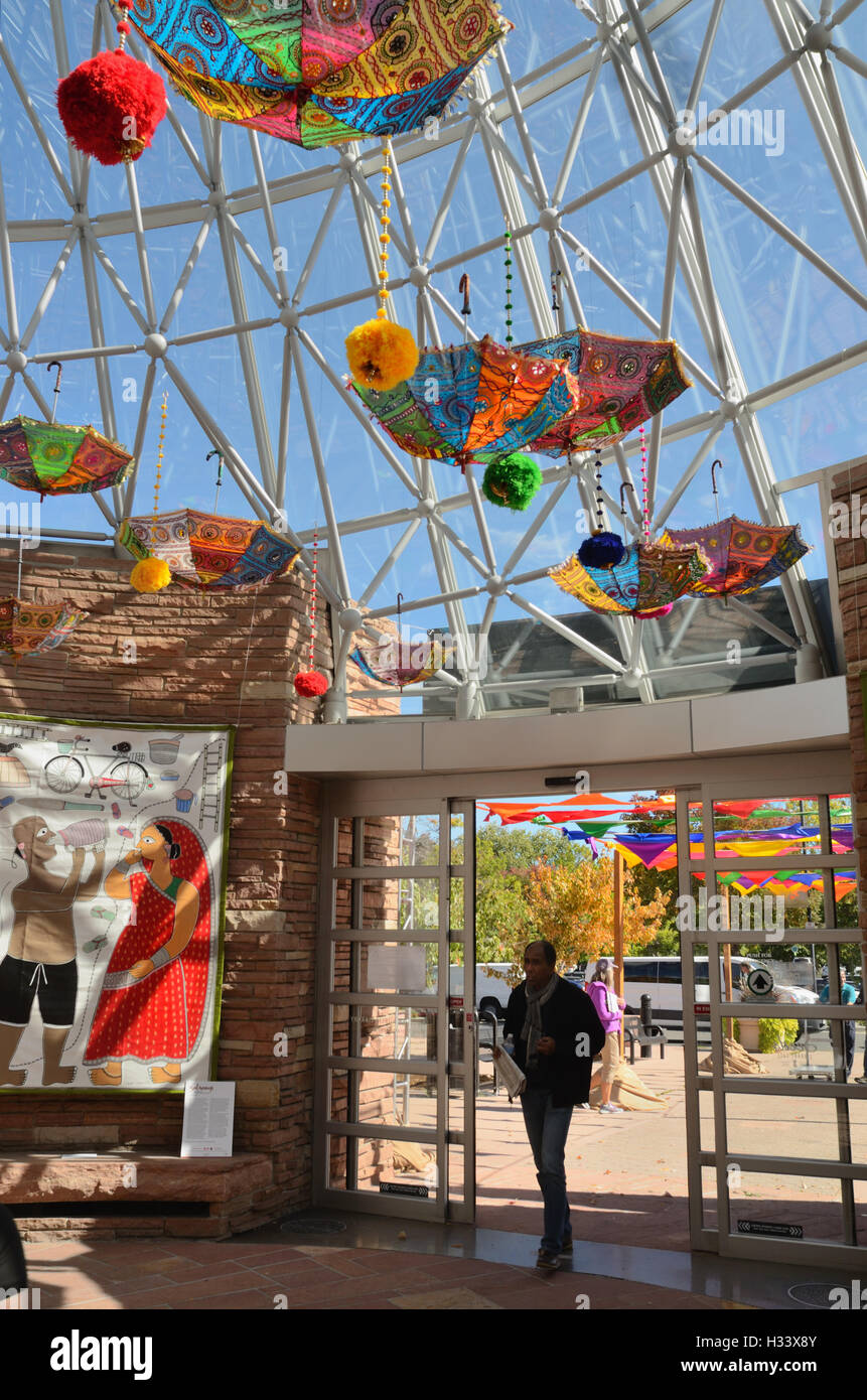 Man enters Boulder Public Library during Jaipur Literature Festival ...