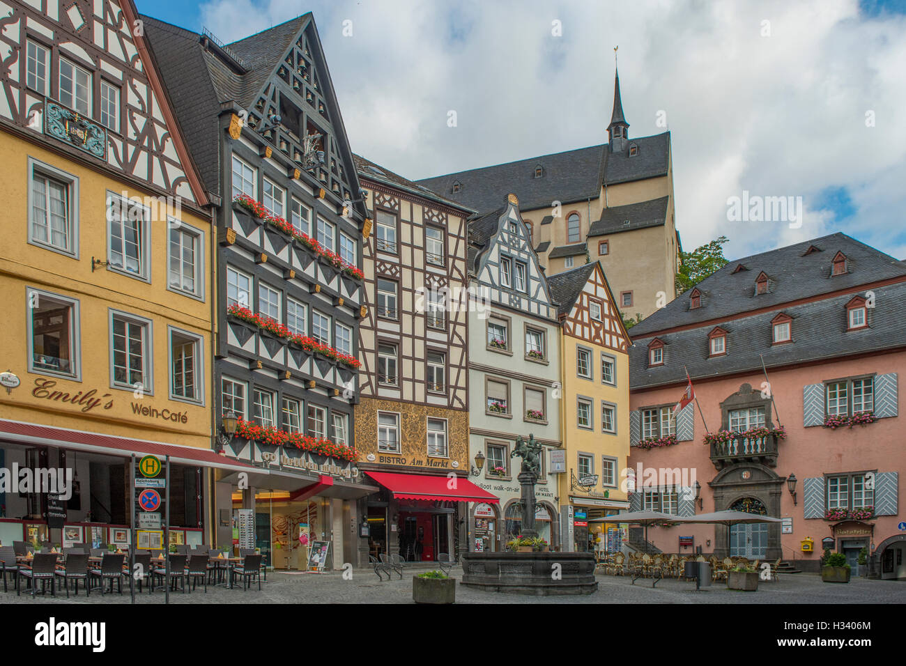 Cochem town square hi-res stock photography and images - Alamy