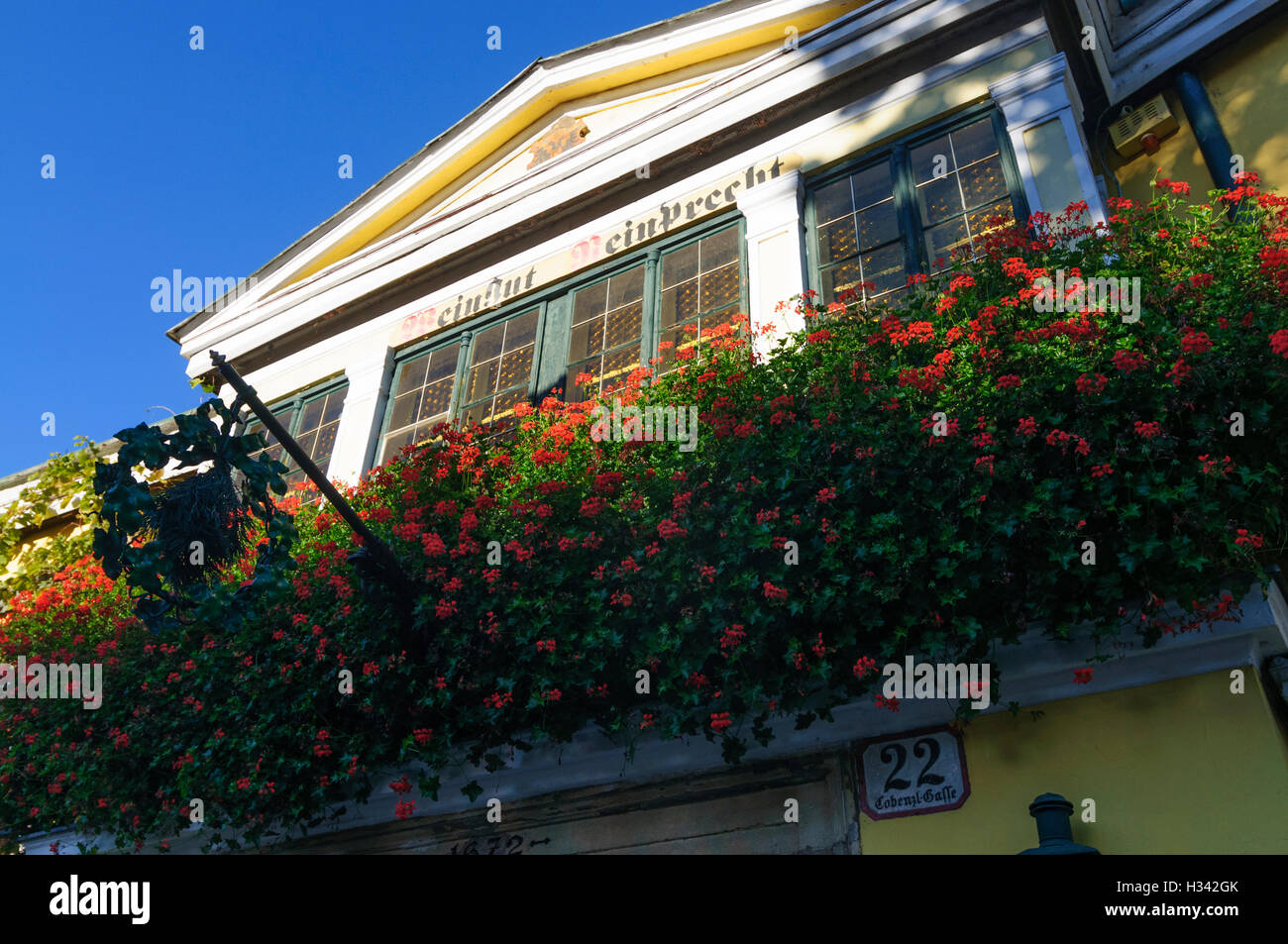 Heuriger wine tavern vienna hi-res stock photography and images - Alamy