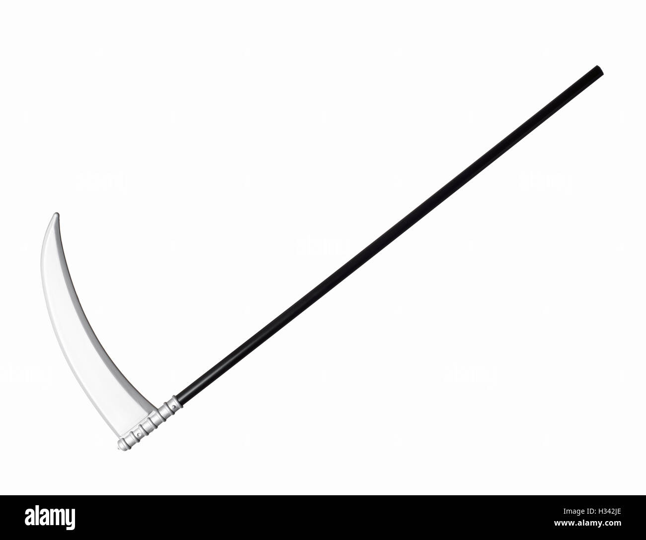 Toy scythe for Halloween Stock Photo - Alamy