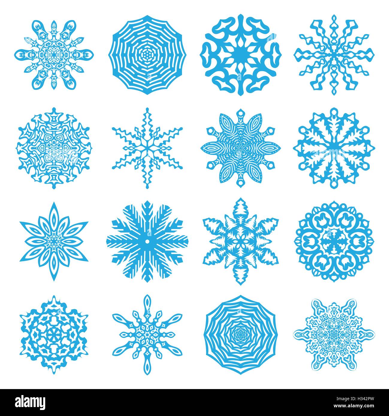 Abstract kaleidoscope mandala circular symmetry Stock Vector Images - Alamy