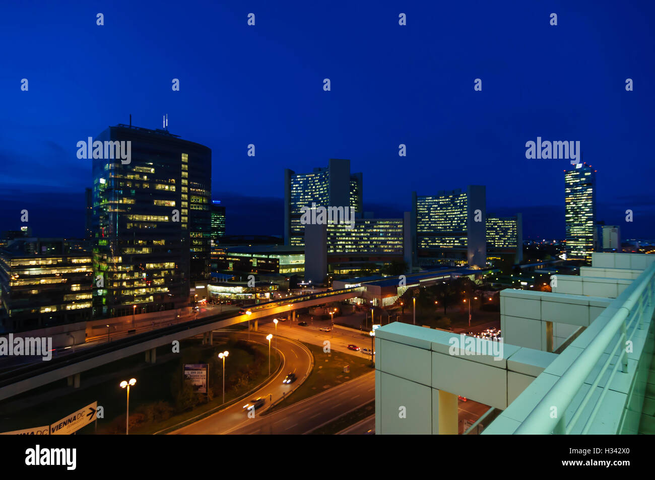 Wien, Vienna: Office Building Tech Gate Tower , Vienna International ...