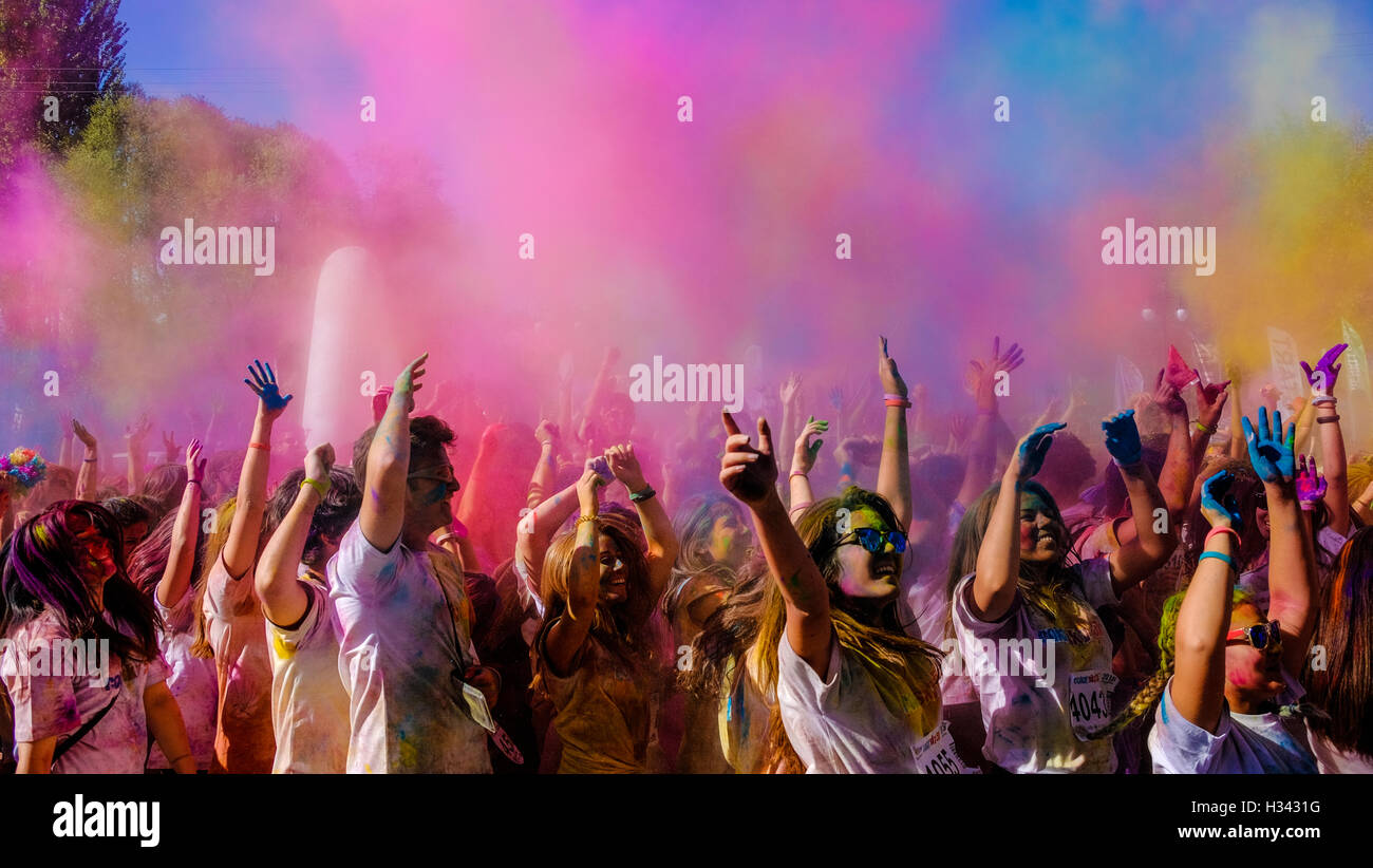 A view of colorful entertainment Stock Photo - Alamy