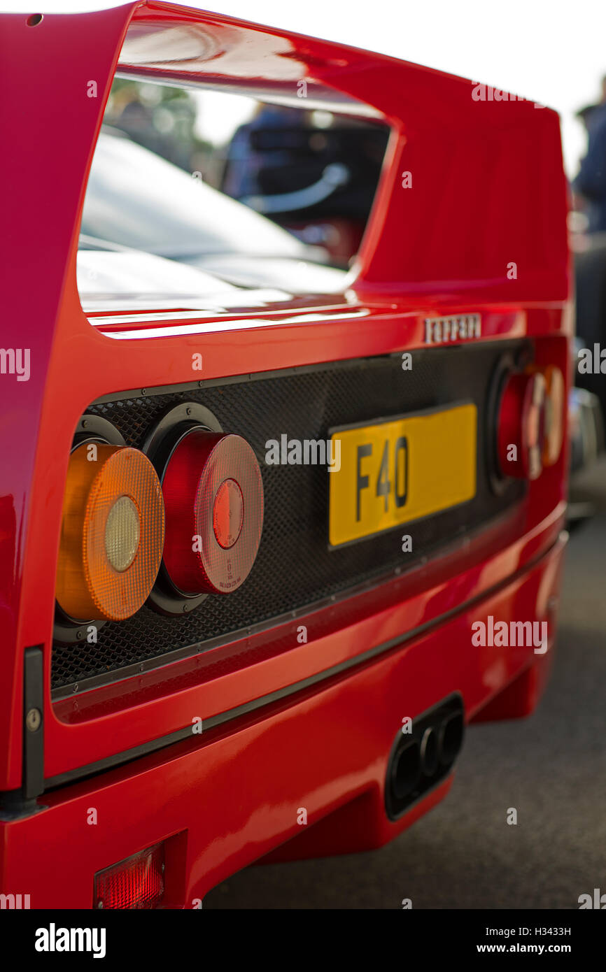 Ferrari F40 rear Stock Photo - Alamy