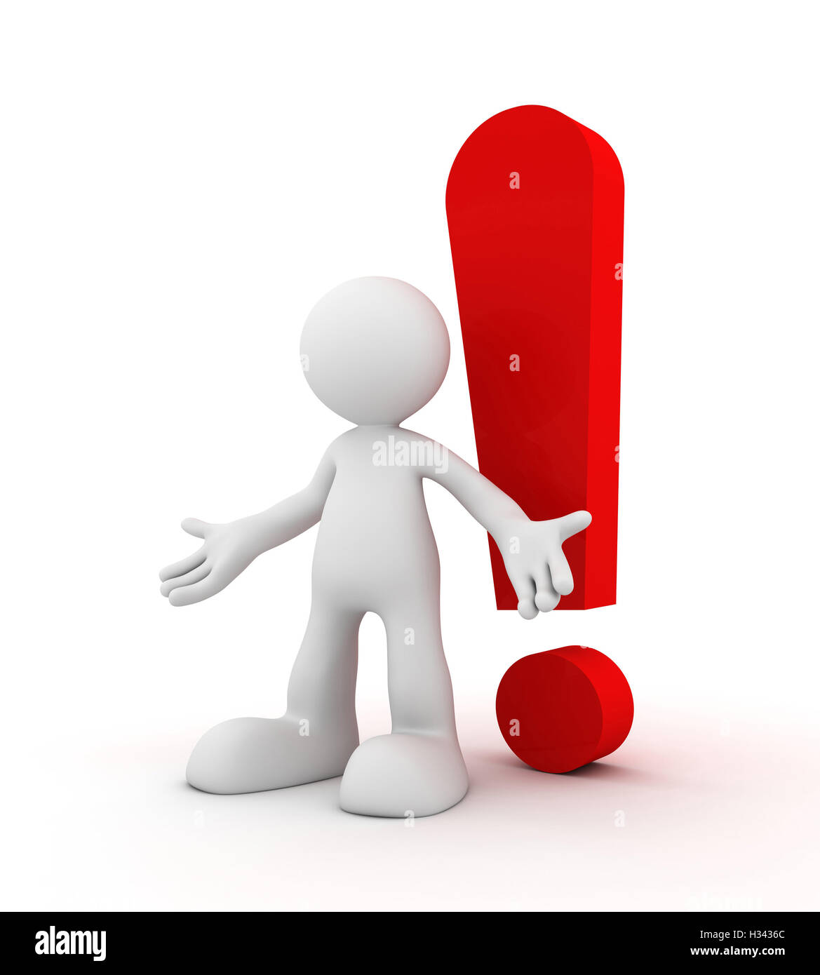 The exclamation point Cut Out Stock Images & Pictures - Alamy