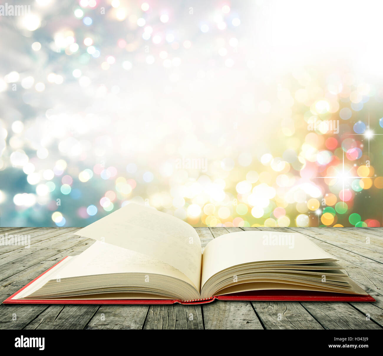 Lights on book hi-res stock photography and images - Alamy