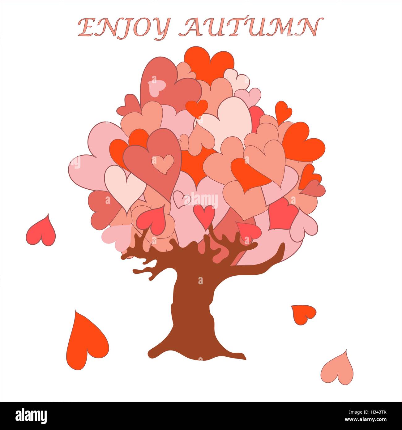 White background inscription joy Stock Vector Images - Alamy