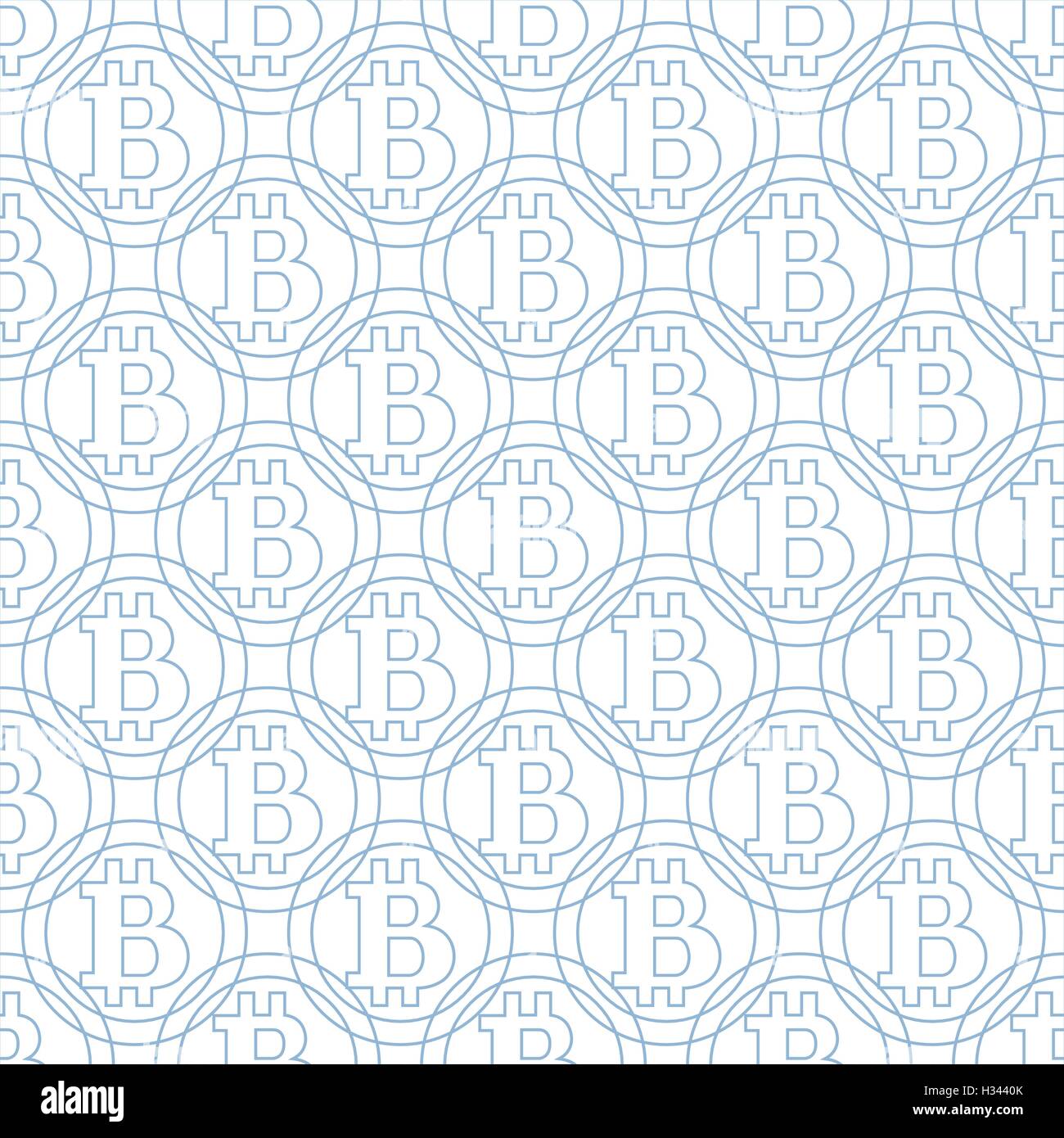 Geometric pattern of colored bitcoins on a white background Stock ...