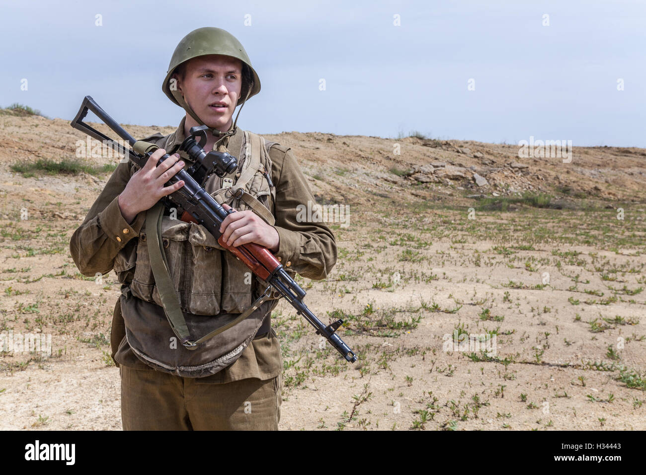 Soviet paratrooper in Afghanistan Stock Photo - Alamy