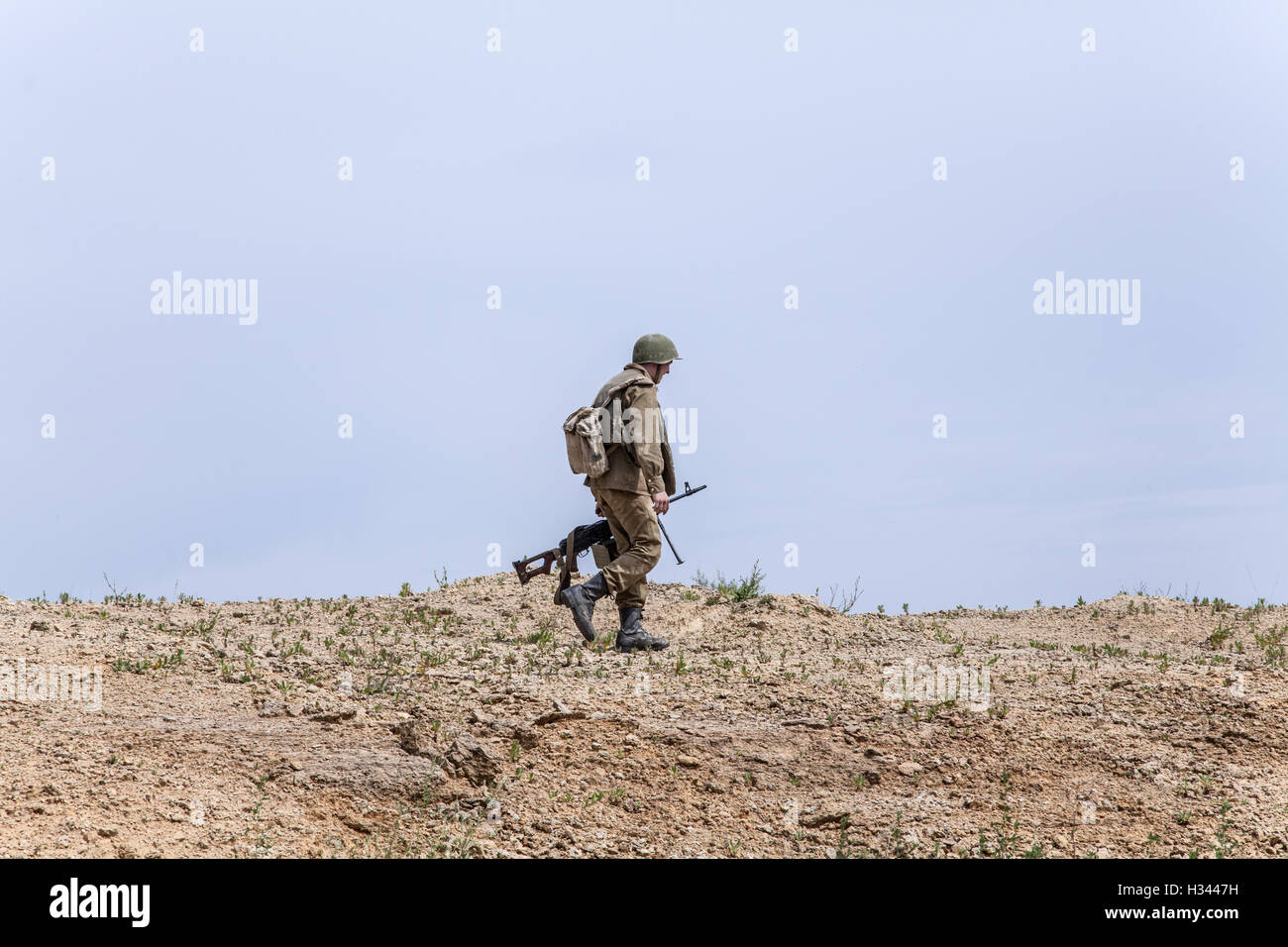 Soviet paratrooper in Afghanistan Stock Photo - Alamy
