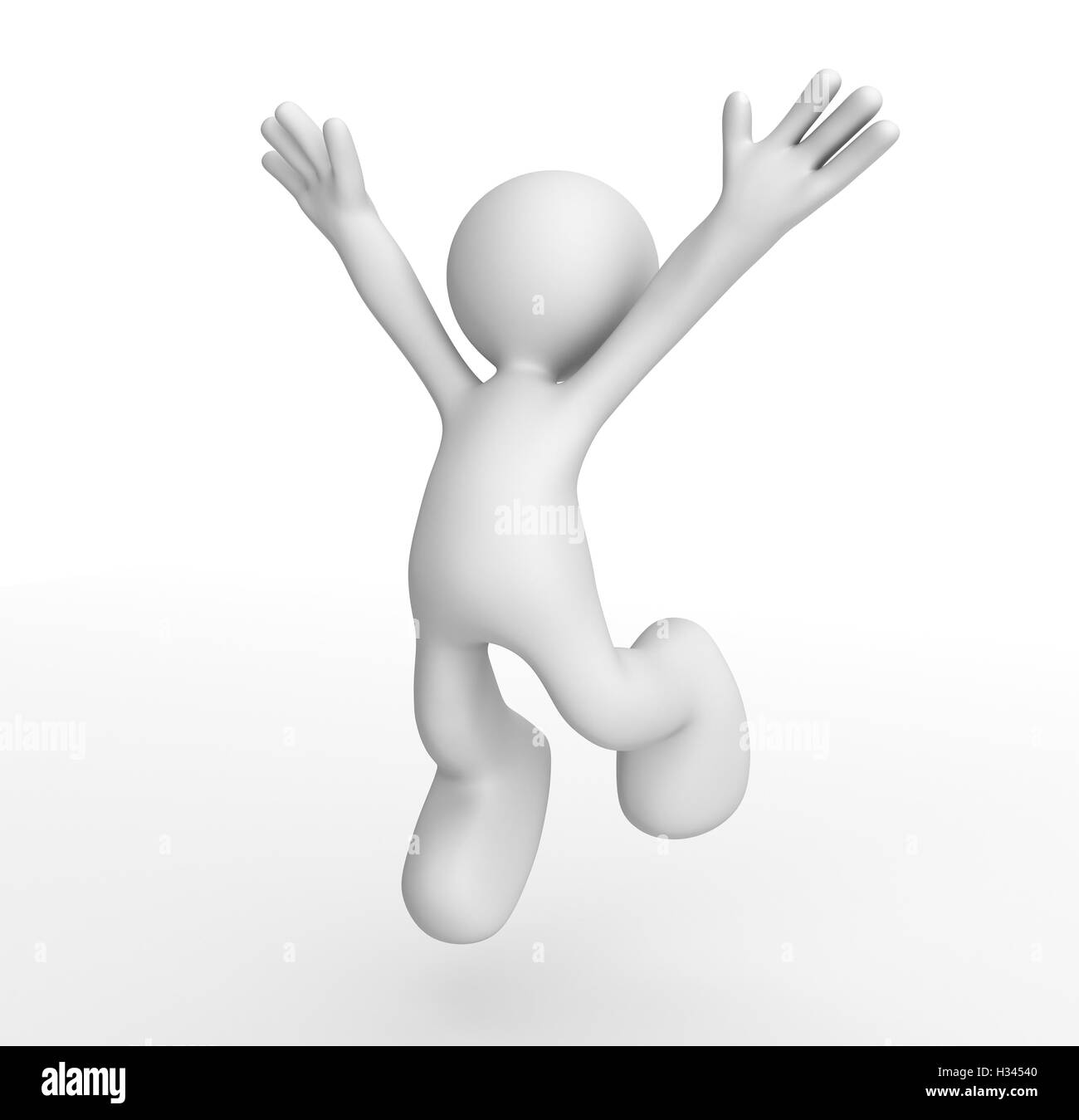 Party man 3d Black and White Stock Photos & Images - Alamy
