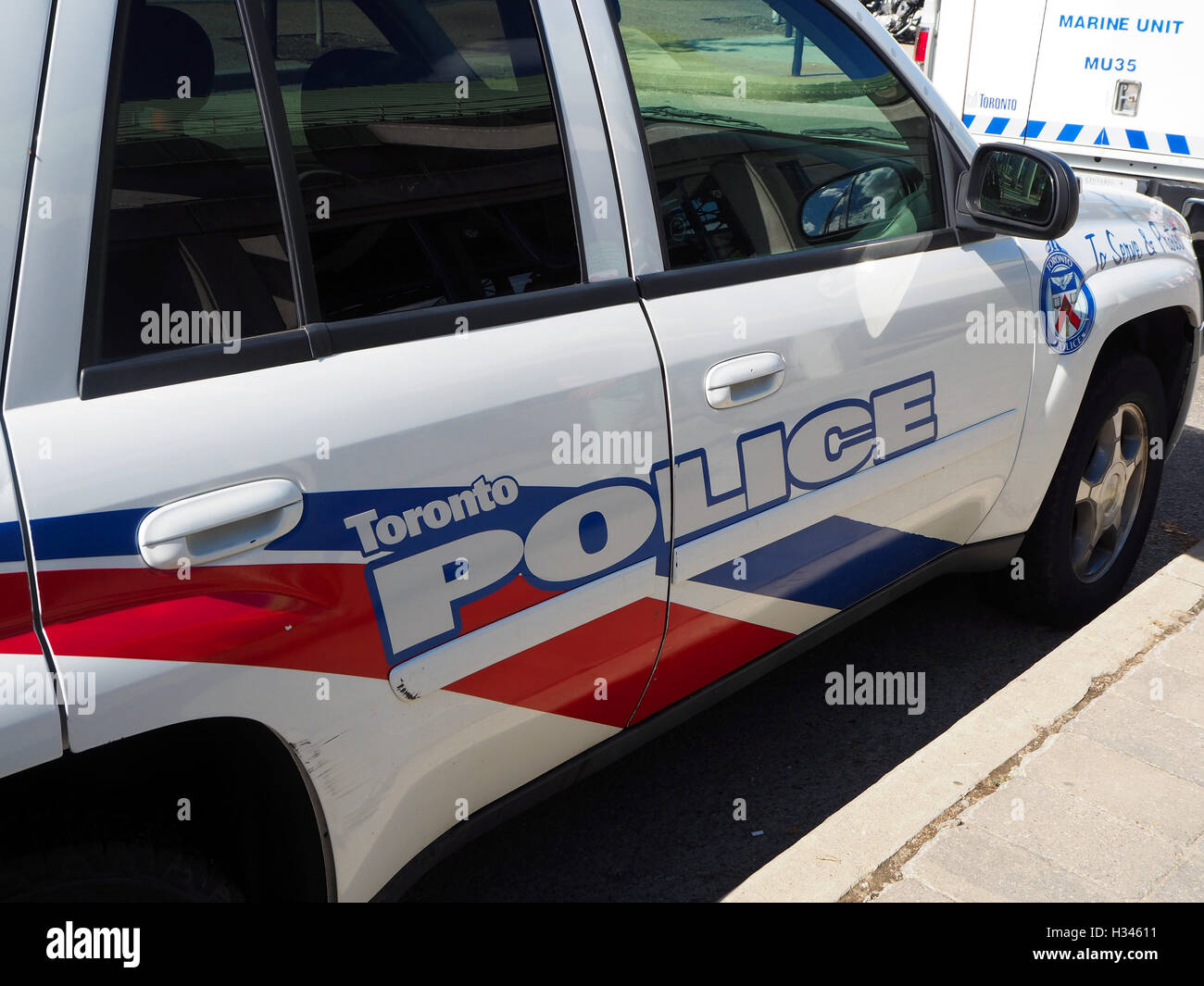 Toronto Police Department vehicle, Toronto, Ontario, Canada Stock Photo ...