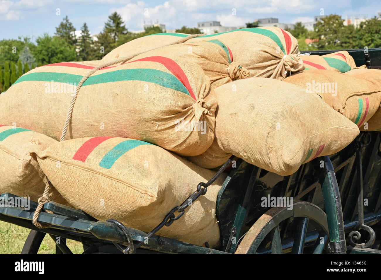 Sacks of flour hi-res stock photography and images - Alamy