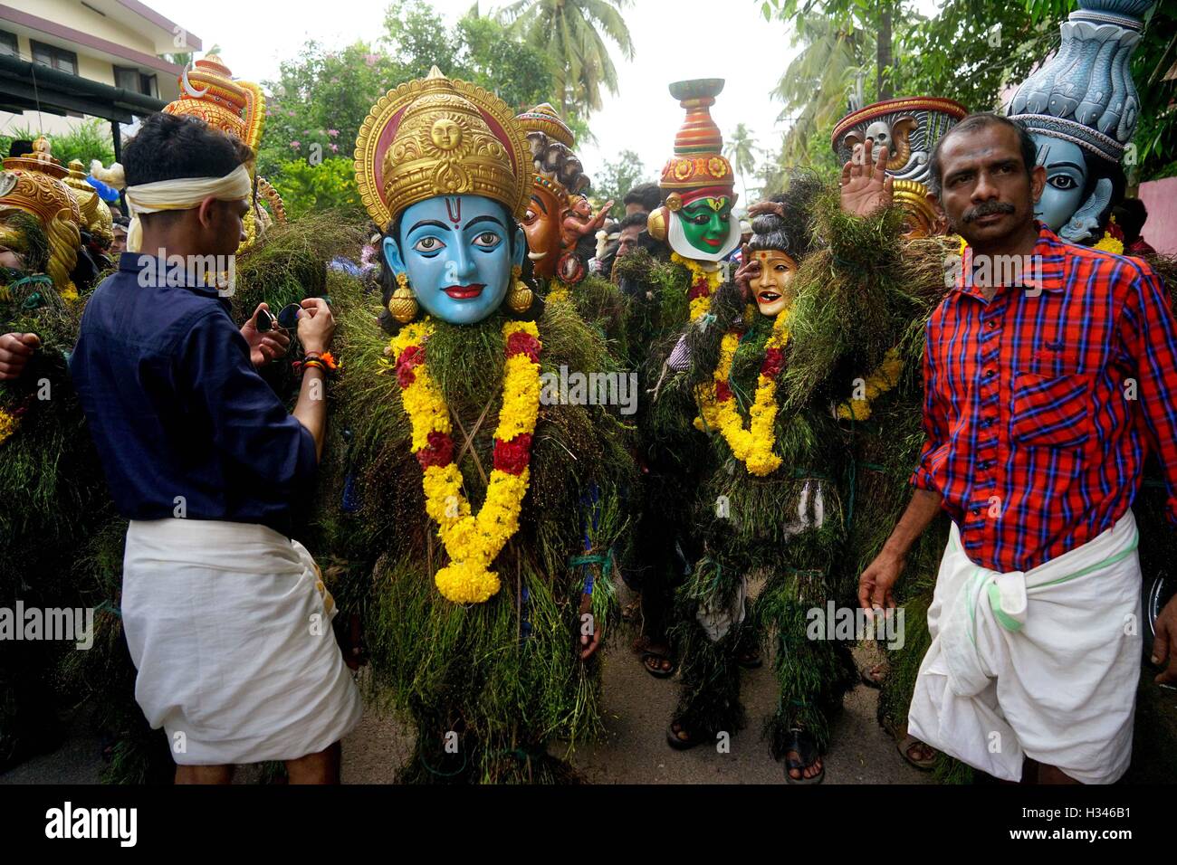 Kummattikali thrissur hi-res stock photography and images - Alamy