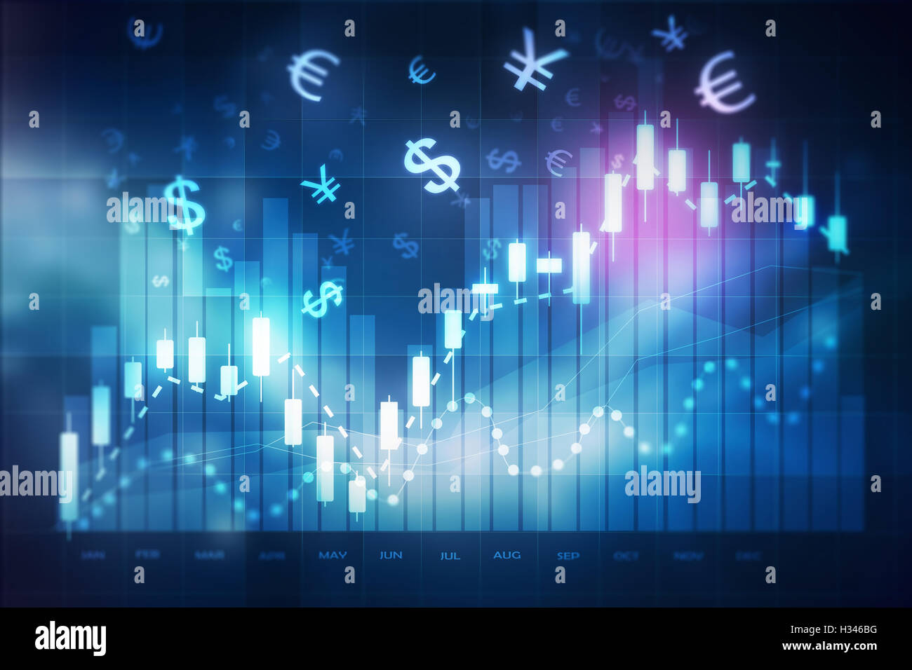Trading chart hi-res stock photography and images - Alamy
