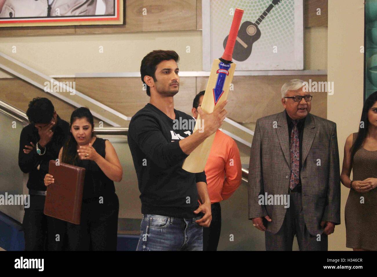 Sushant Singh Rajput ; Indian Bollywood actor at promotion of film M S ...