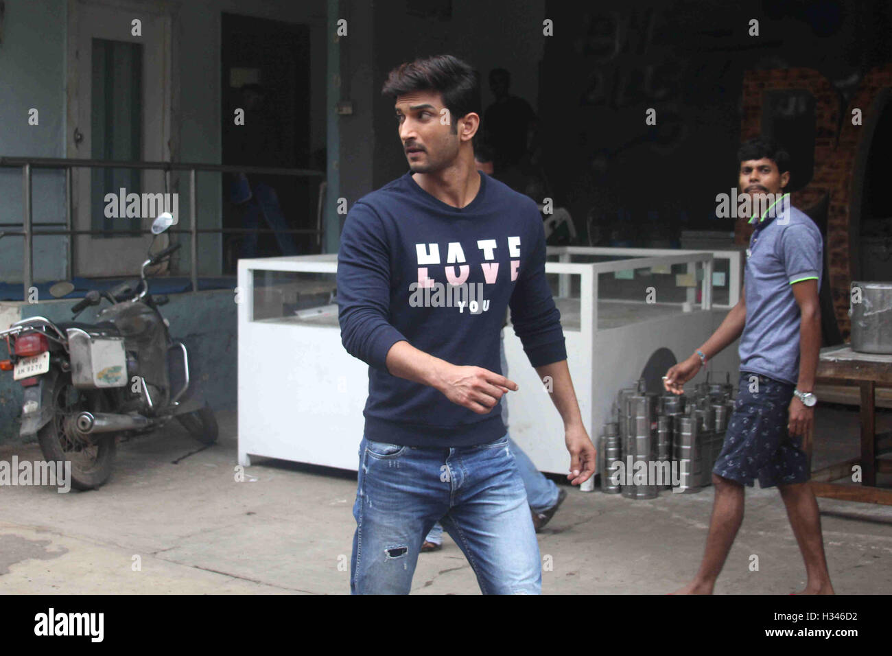 Sushant Singh Rajput ; Indian Bollywood actor at promotion of film M S ...