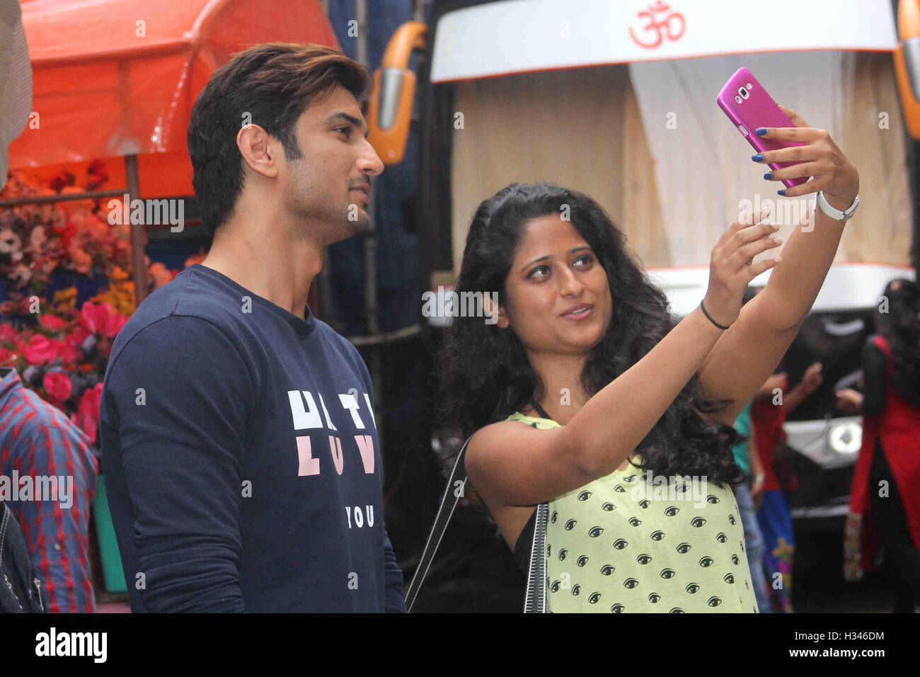Sushant Singh Rajput ; Indian Bollywood actor at promotion of film M S ...