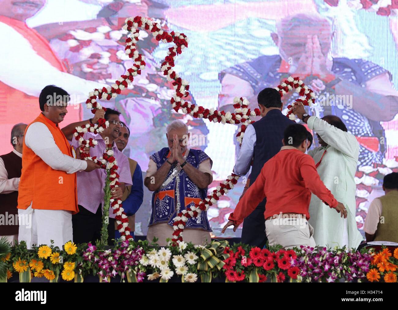 Birthday of prime minister narendra modi hi-res stock photography and ...