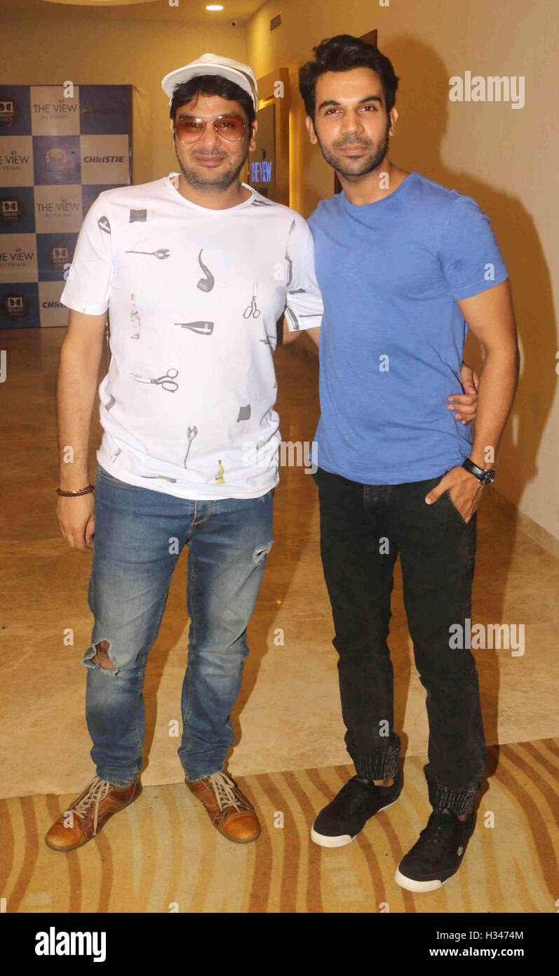 Bollywood casting director Mukesh Chabra with actor R Rajkumar special ...