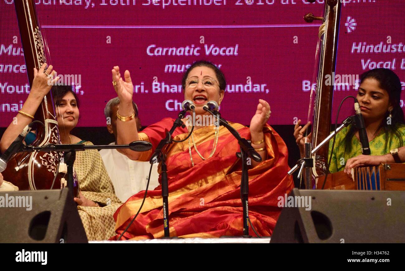 Classical singer Parveen Sultana perform music concert to celebrate the ...