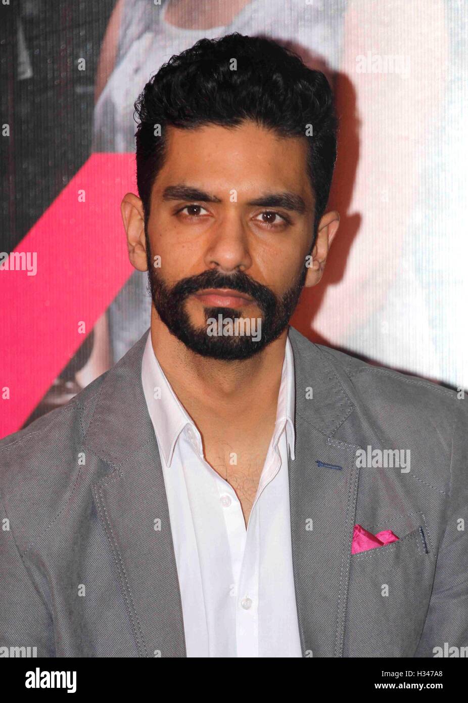Bollywood actor Angad Bedi during the press conference of the film Pink ...