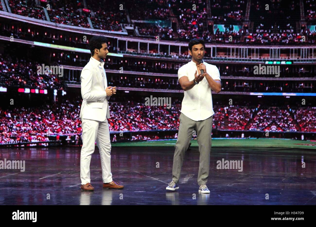 Sushant Singh Rajput ; Indian Bollywood actor with Raghav Juyal at the ...