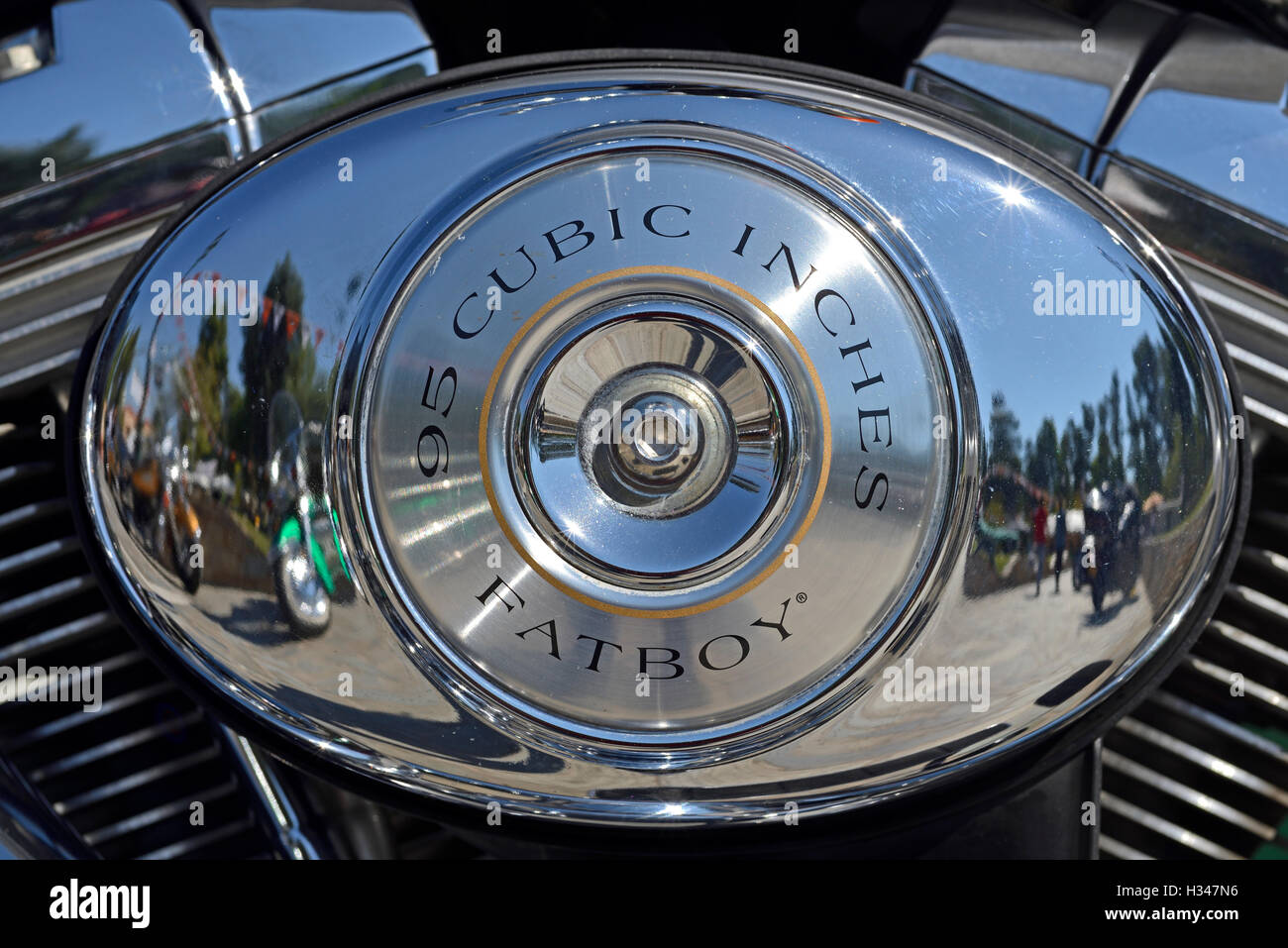 Harley davidson fat boy hi-res stock photography and images - Alamy