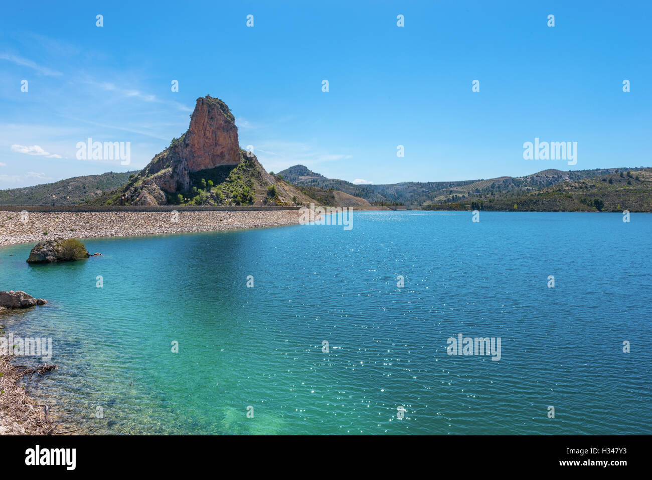 El Portillo Reservoir, Castril, Granada Province, Andalusia, Spain ...