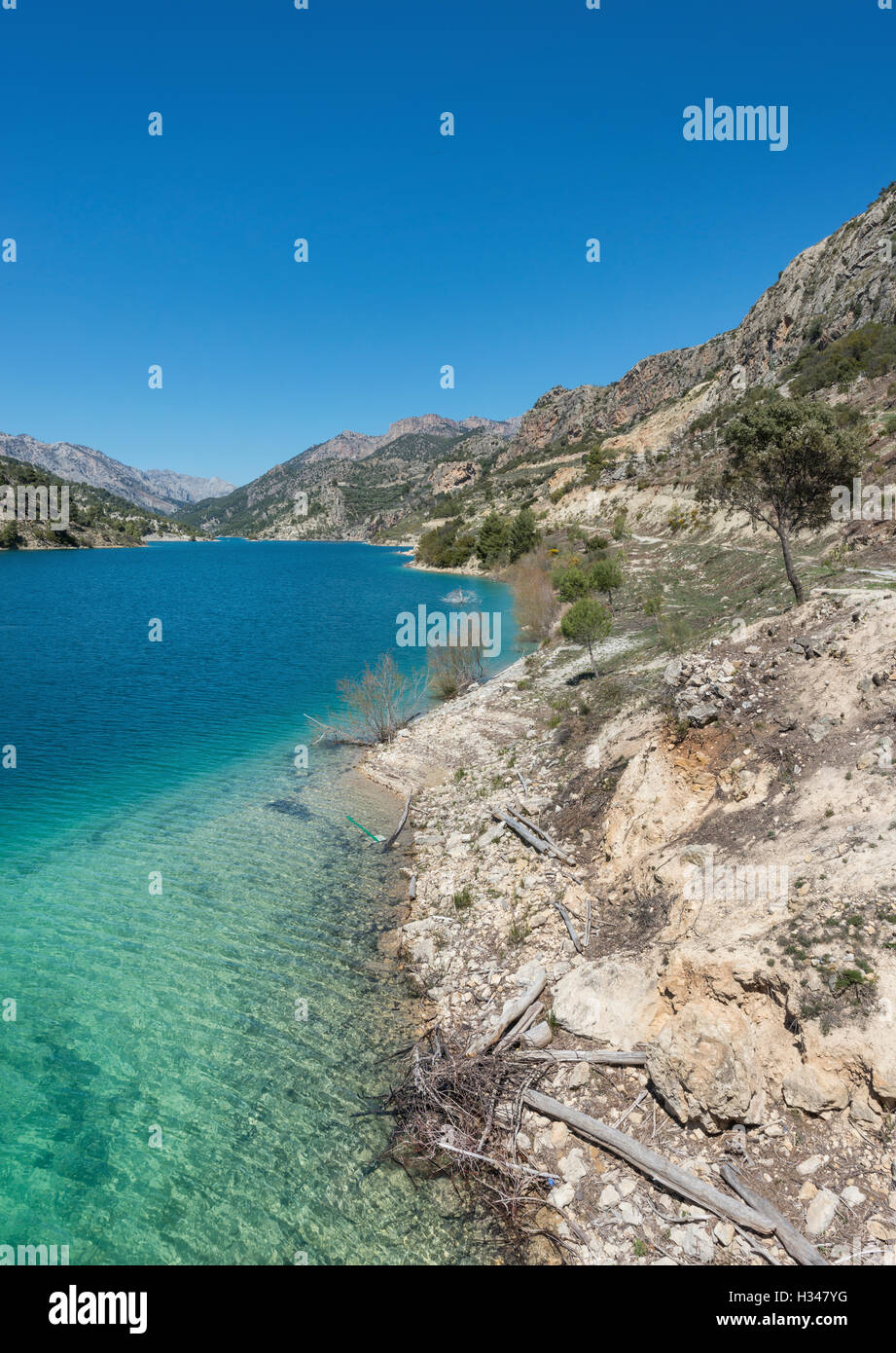 El Portillo Reservoir, Castril, Granada Province, Andalusia, Spain ...
