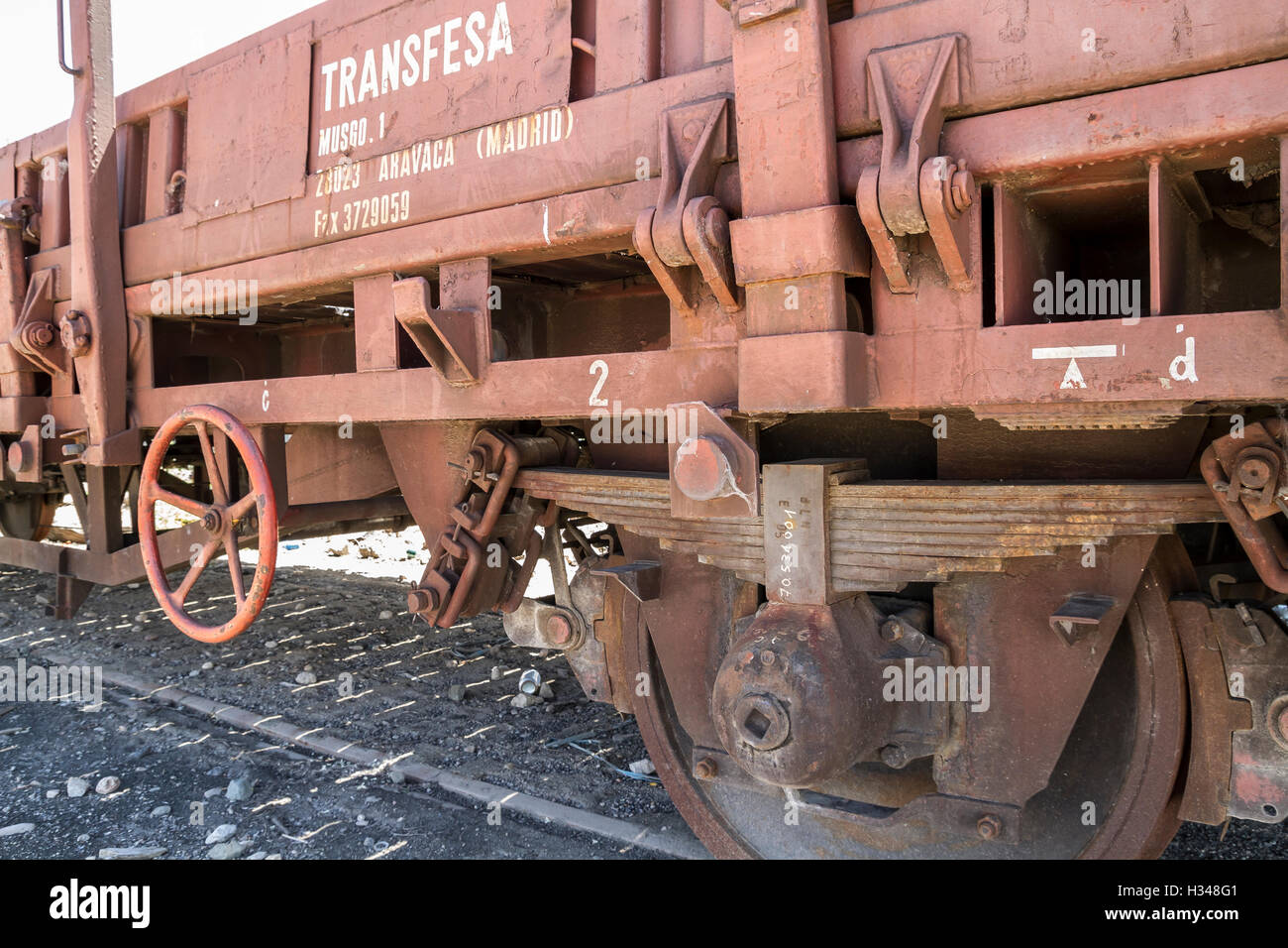 Old freight train hi-res stock photography and images - Alamy
