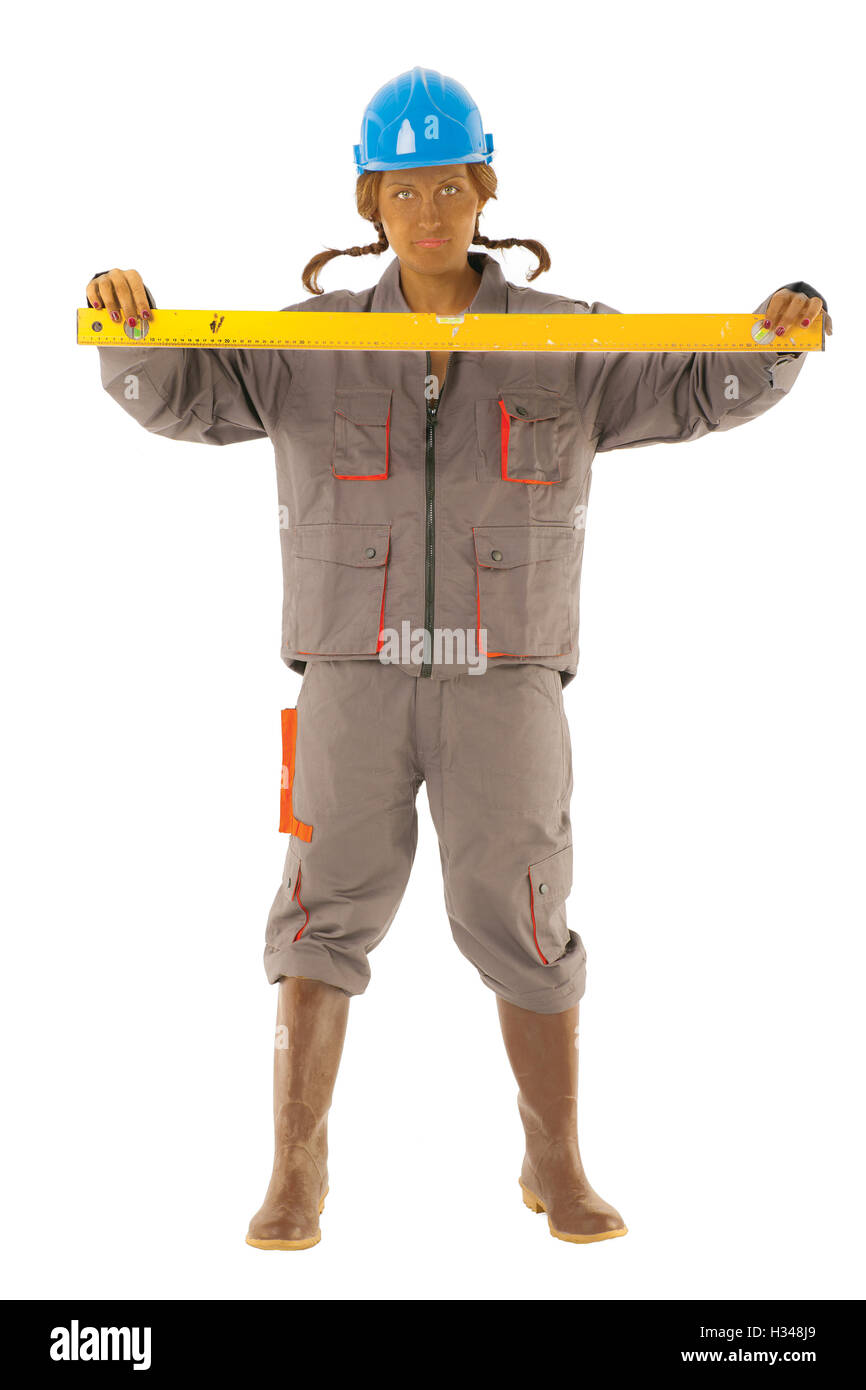 woman worker level Stock Photo - Alamy