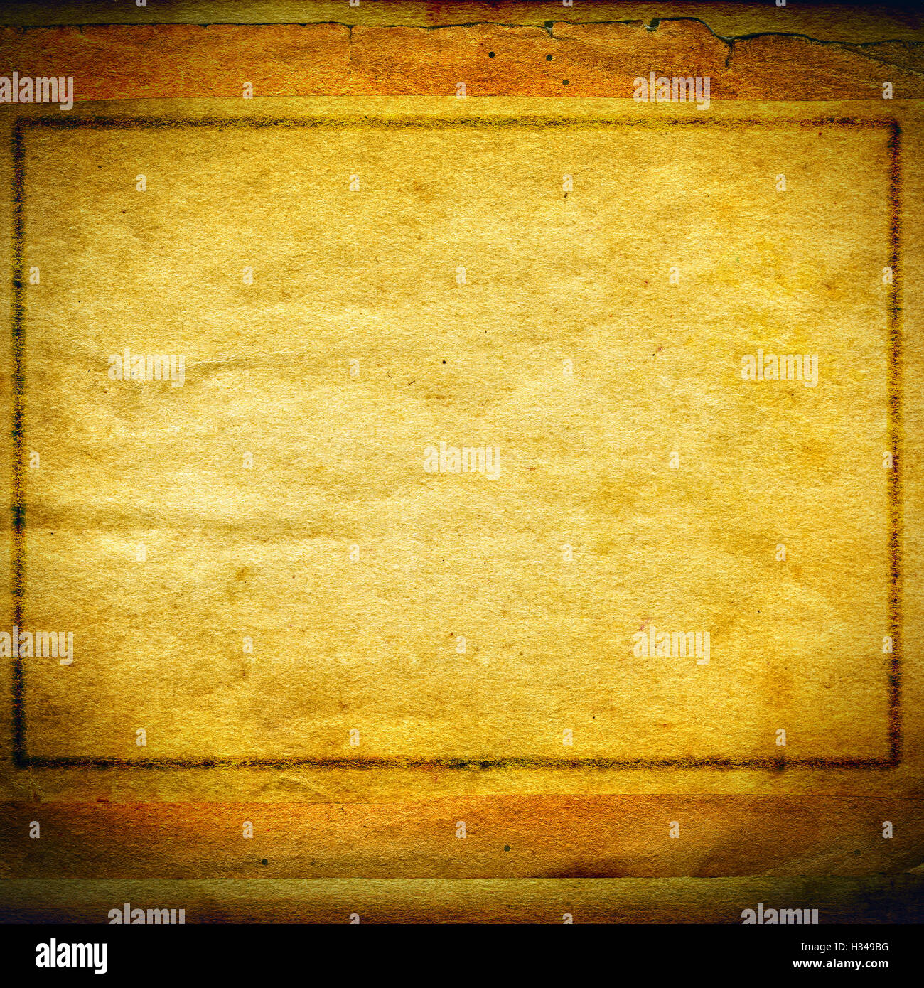 Aged yellowed old paper hi-res stock photography and images - Alamy