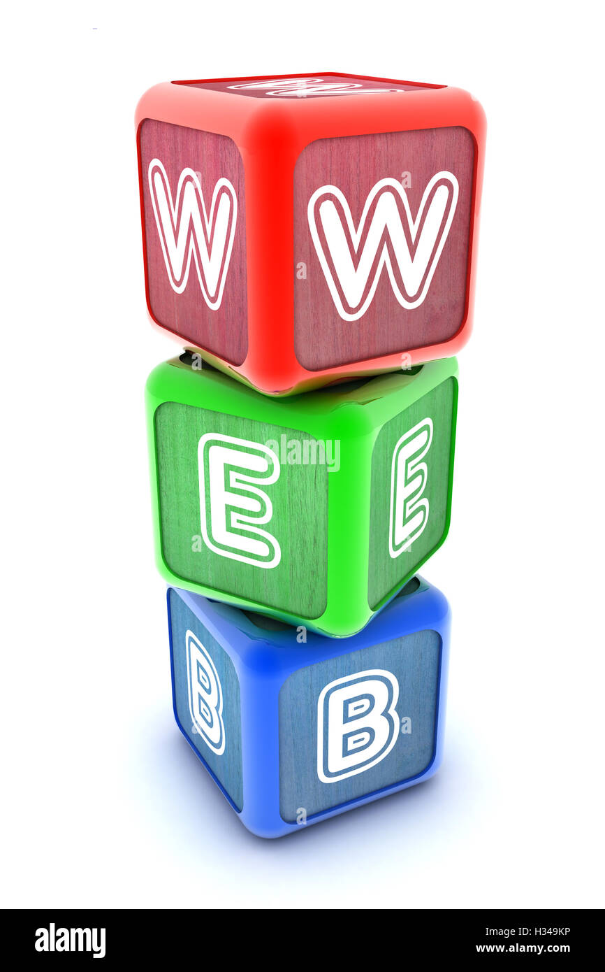 Web building Cut Out Stock Images & Pictures - Alamy