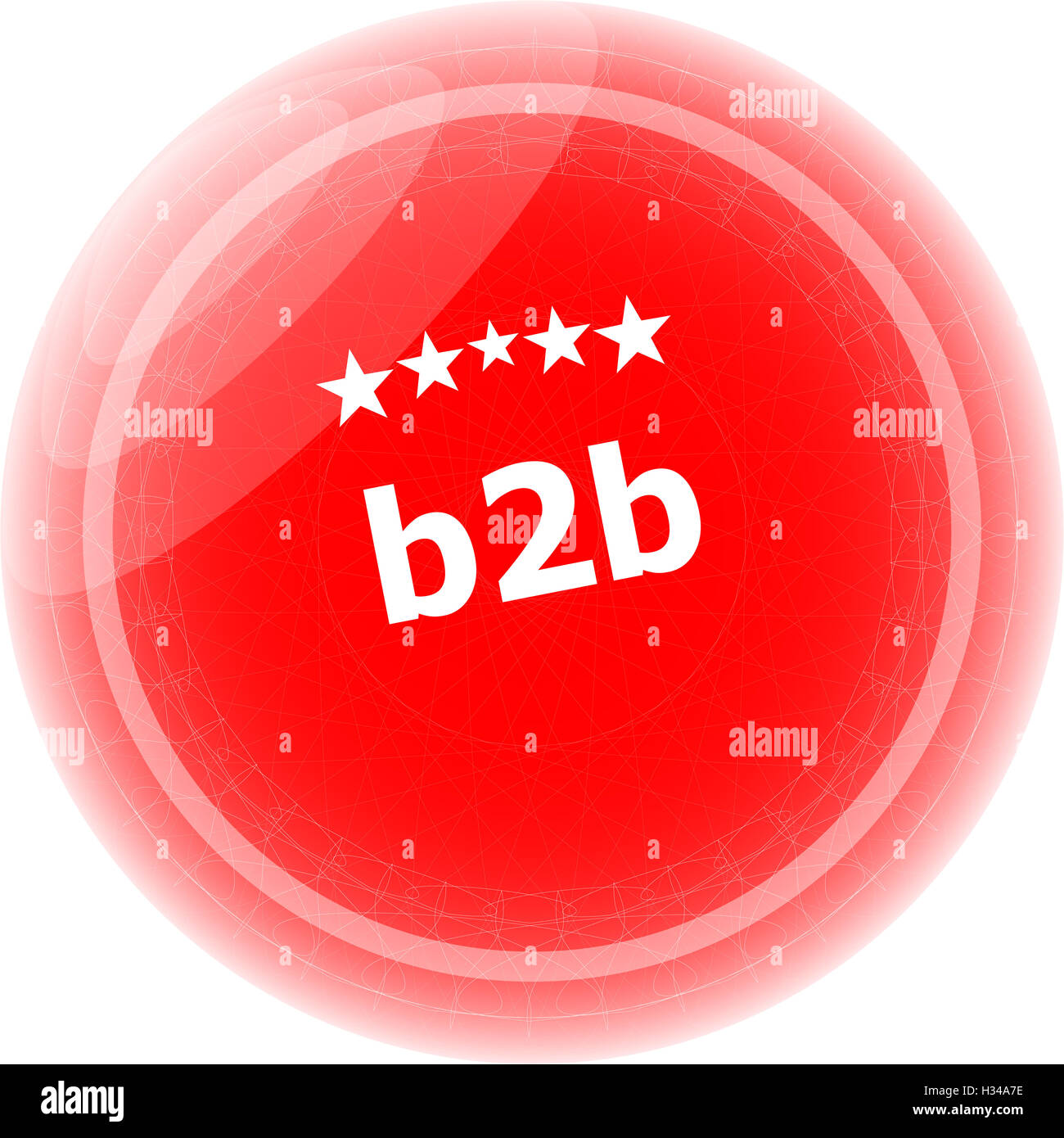 b2b on red rubber stamp over a white background Stock Photo - Alamy