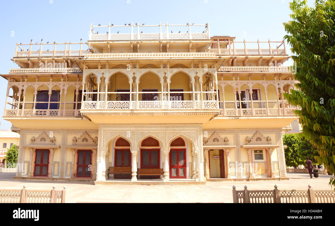 Mubarak Mahal In City Palace,Jaipur,Rajasthan,India Stock Photo - Alamy
