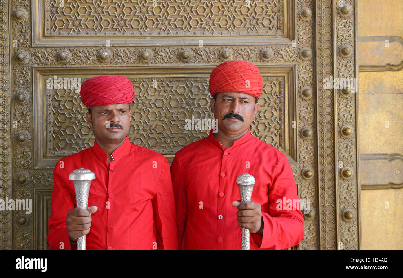 Palace Guard India Uniform High Resolution Stock Photography and Images ...