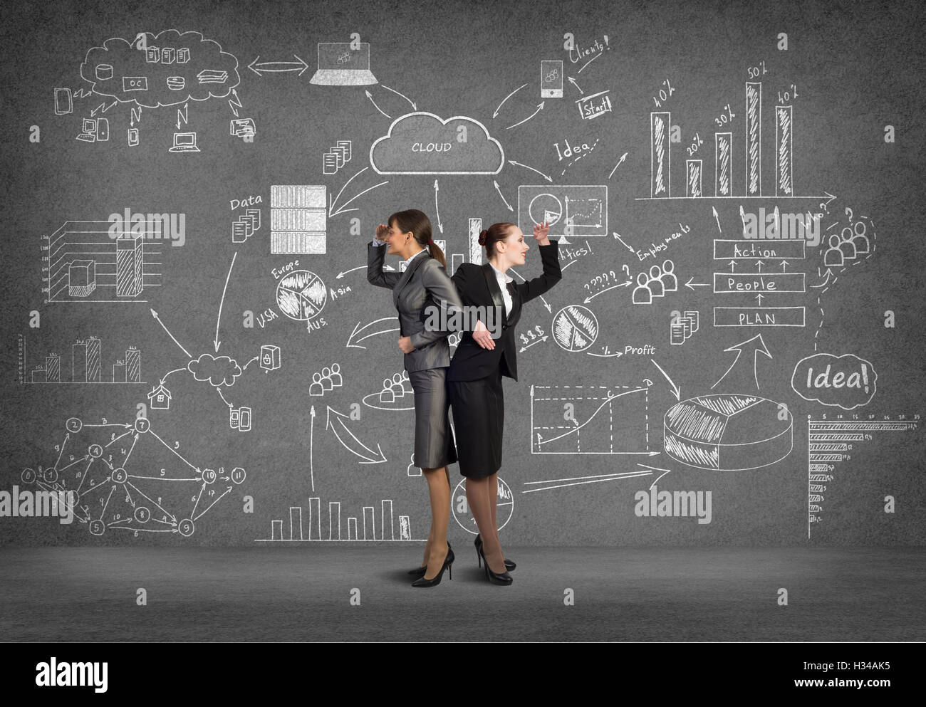 concept of a teamwork Stock Photo - Alamy