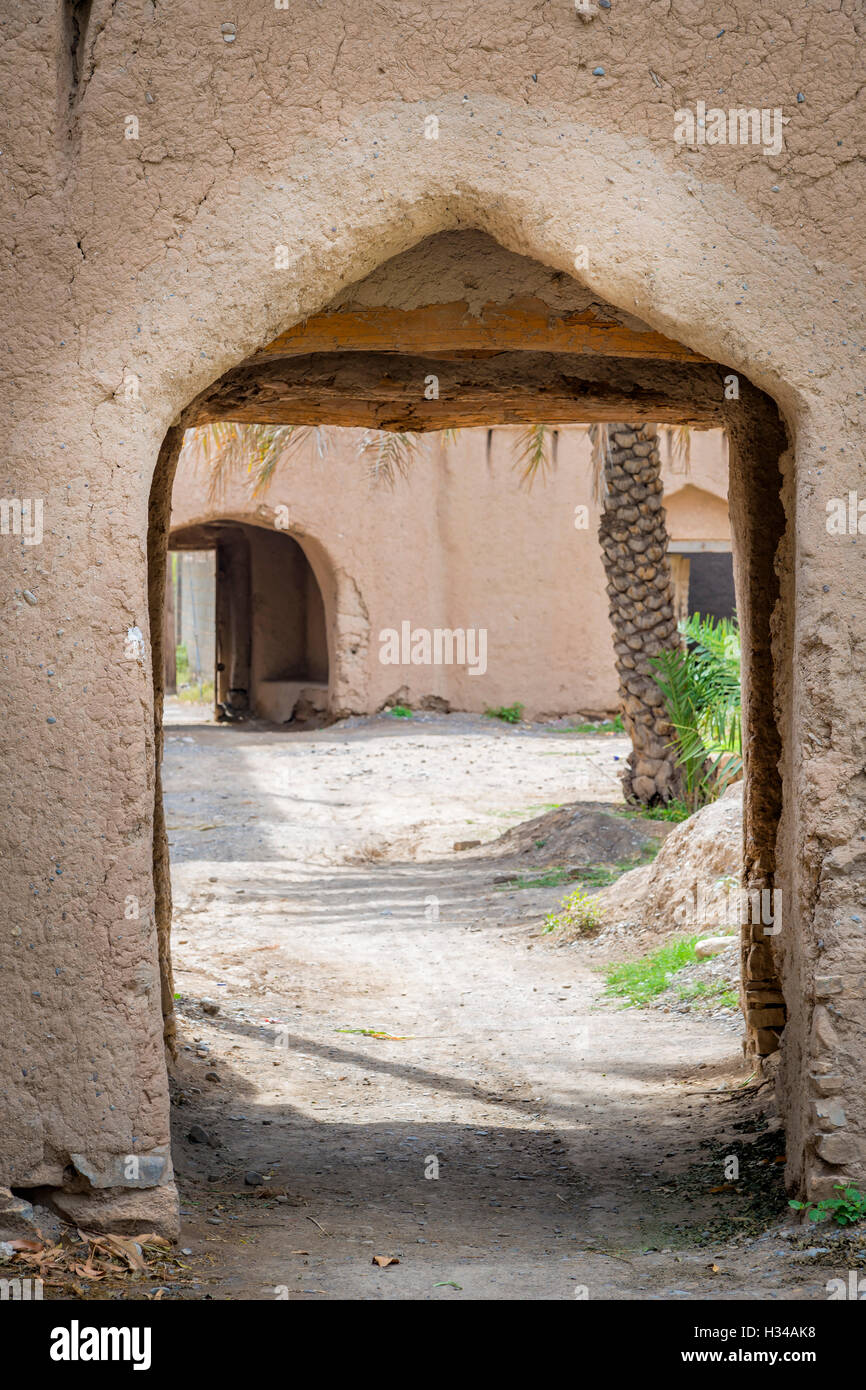 Archway Birkat al mud Stock Photo - Alamy