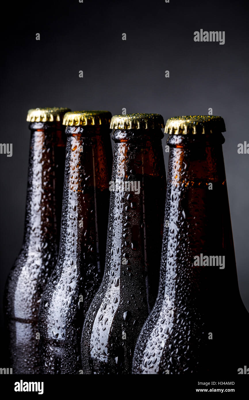 Bottles of beer Stock Photo - Alamy