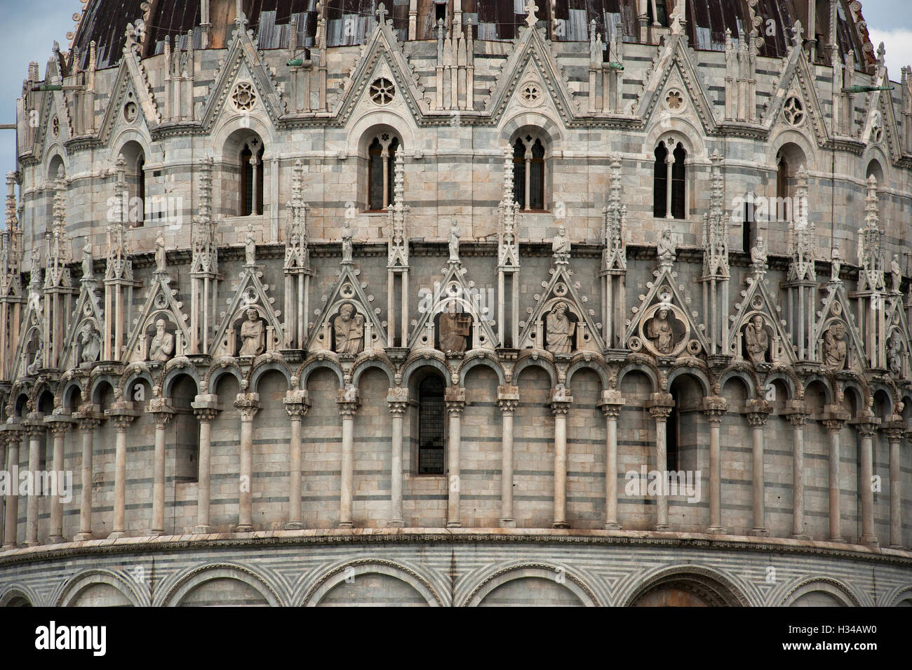 Italy Tuscany Pisa. September 2016 The Leaning Tower of Pisa and the ...