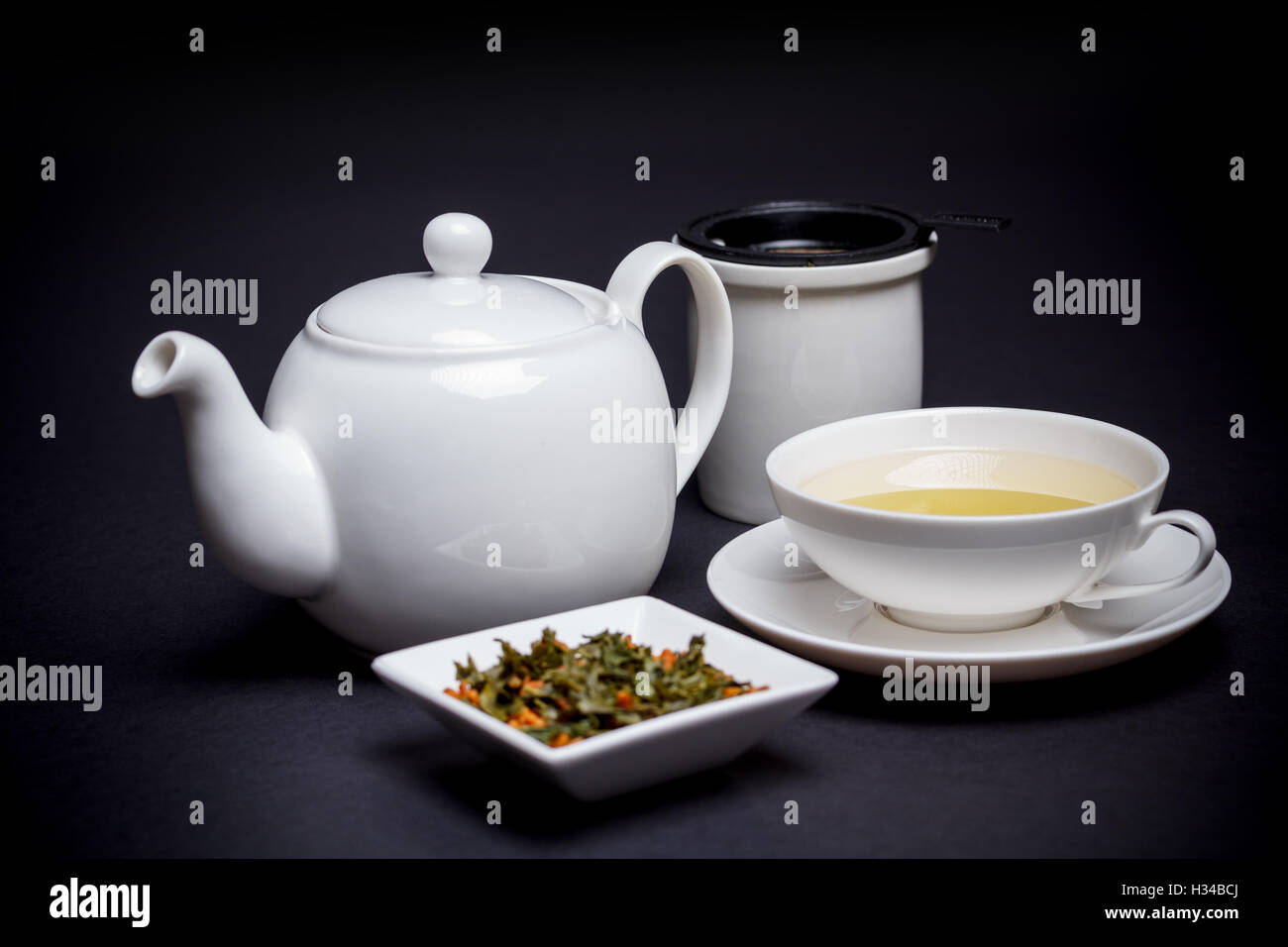 Tea with roasted rice Stock Photo - Alamy